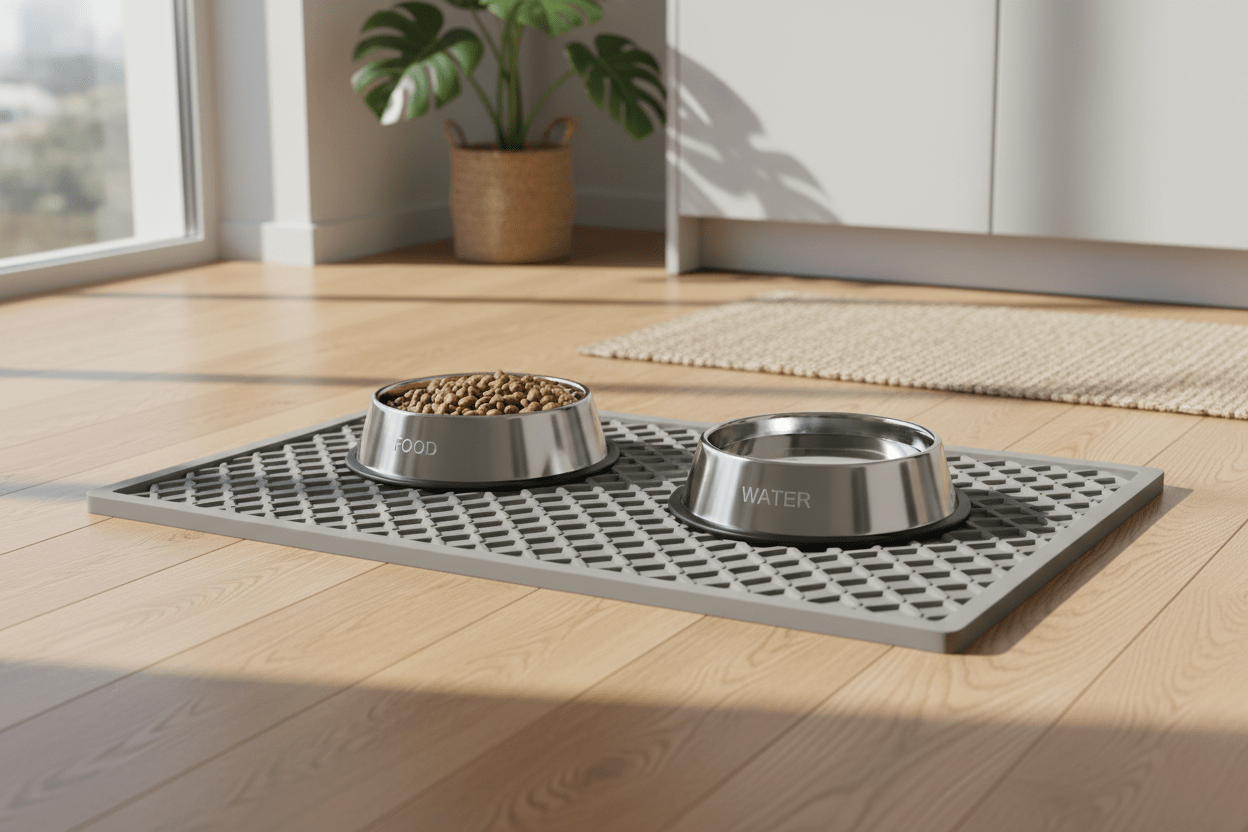 Functional Pet Food Mats for Tidy Eating Spaces – Soldaypet